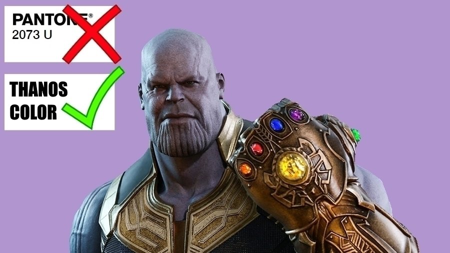 Petition · Rename PANTONE 2073 U to THANOS COLOR · Change.org