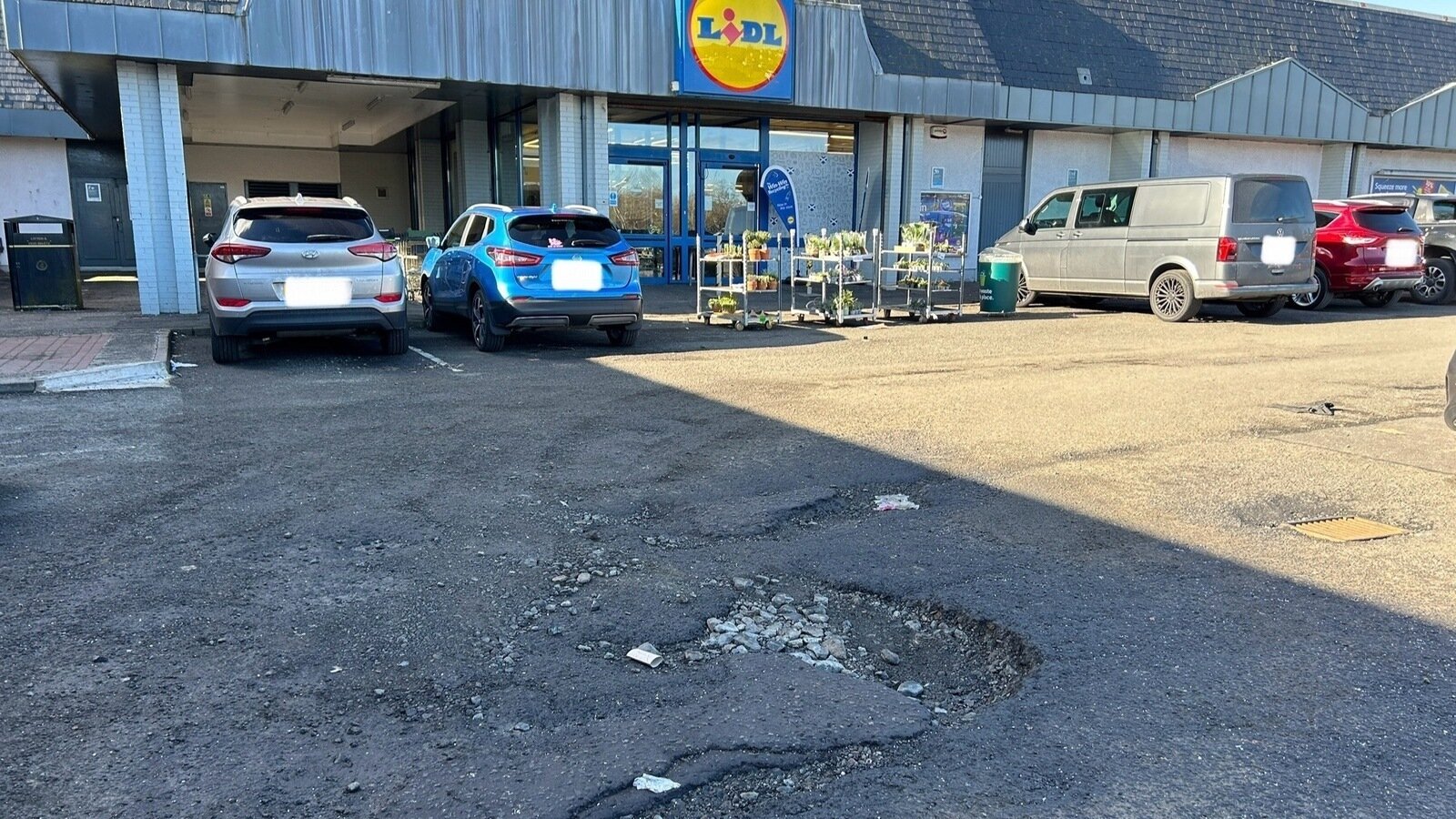 Petition · Repair the Potholes at Baljaffray Shopping Precinct Car Park ...