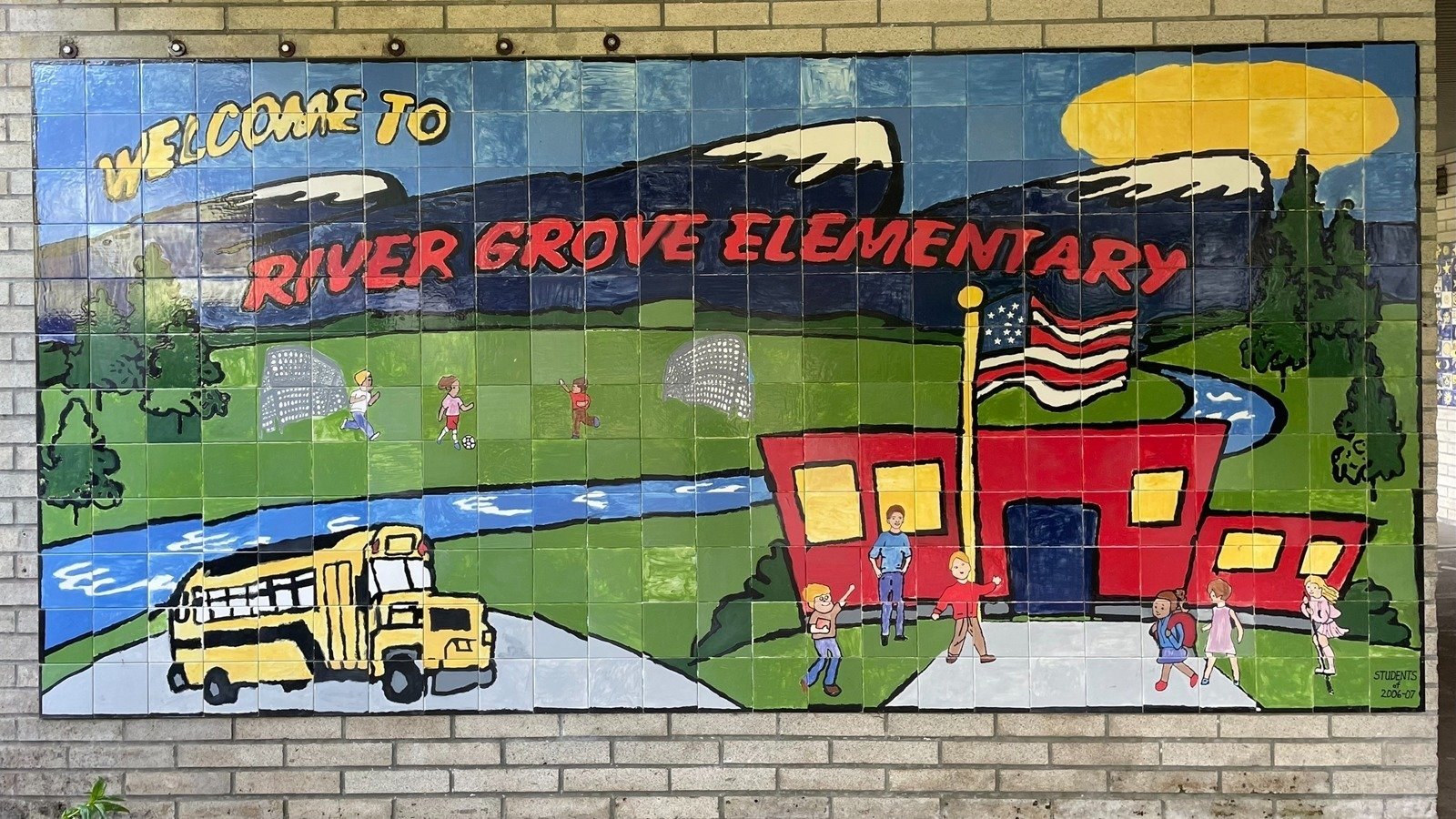 Petition · Save the River Grove Elementary Mural - United States ...