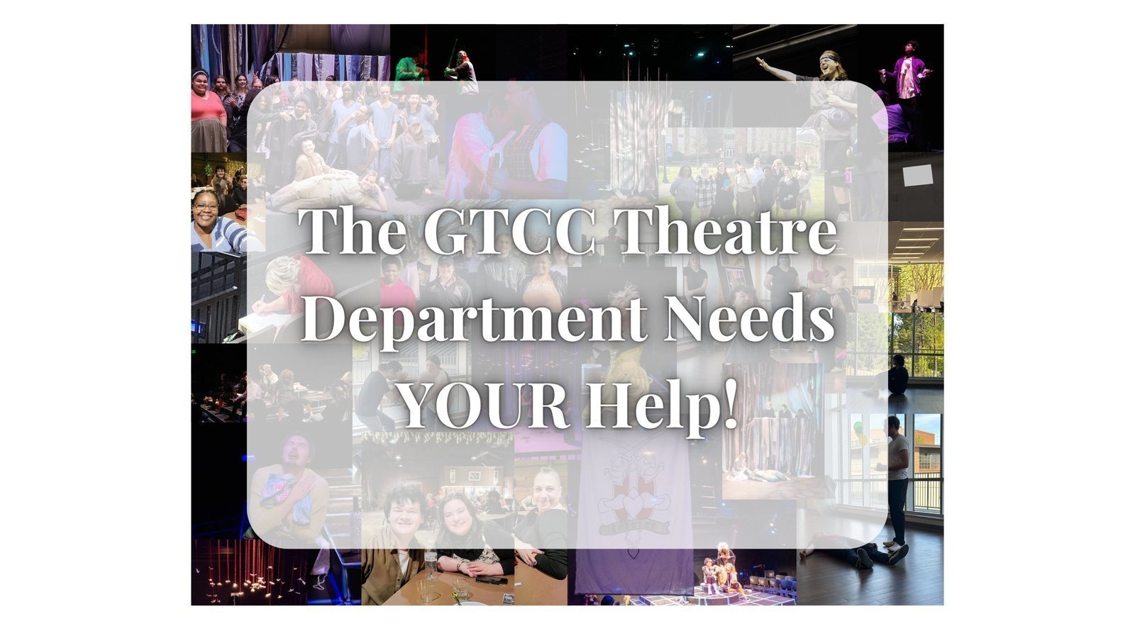 Petition · The GTCC Theatre Department Needs Your Help! - High Point ...