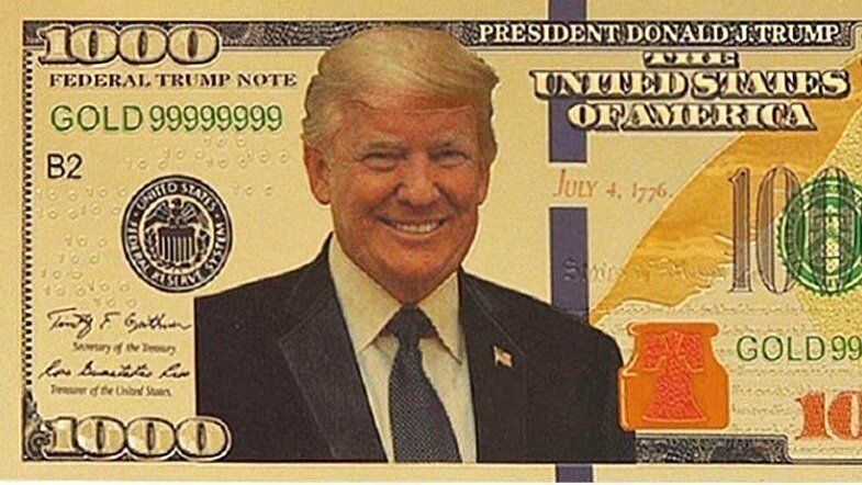 Petition · Advocate for Donald Trump's Image on New $1000 Bill in ...