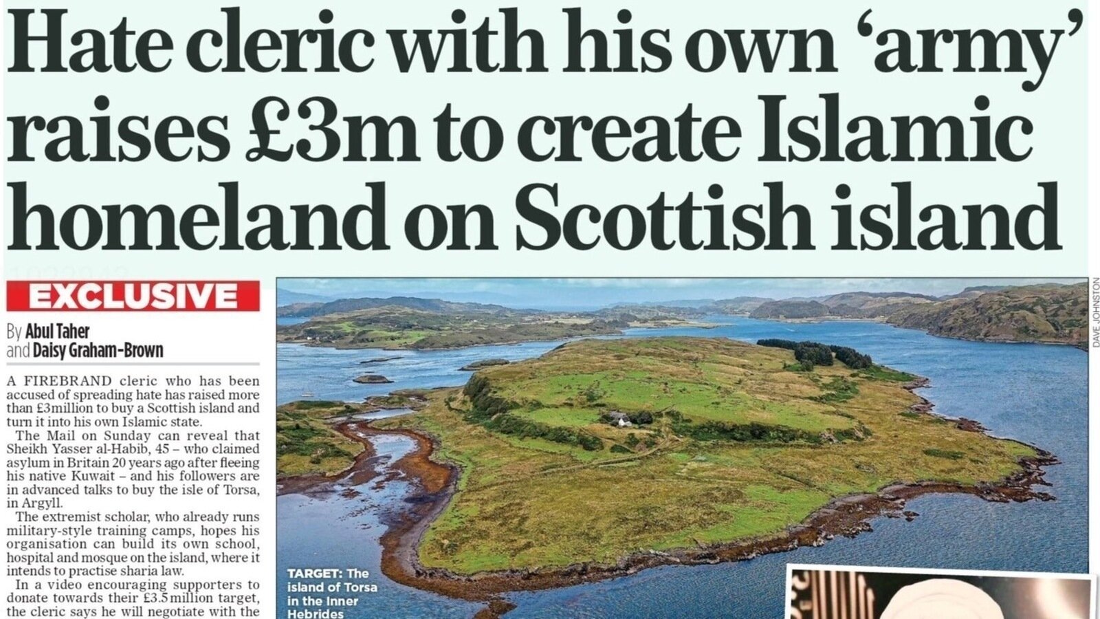 Petition · Stop The Sale Of Torsa Island - United Kingdom · Change.org