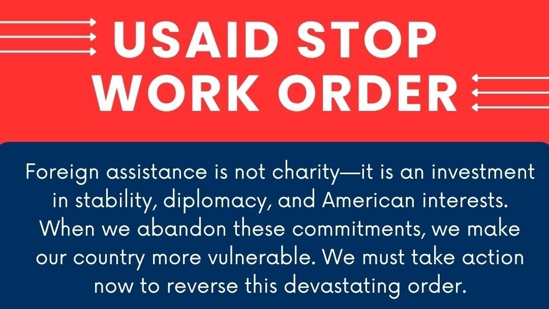 Petition · Stop the USAID Stop Work Order – Protect Jobs, Security, and America’s Future ...