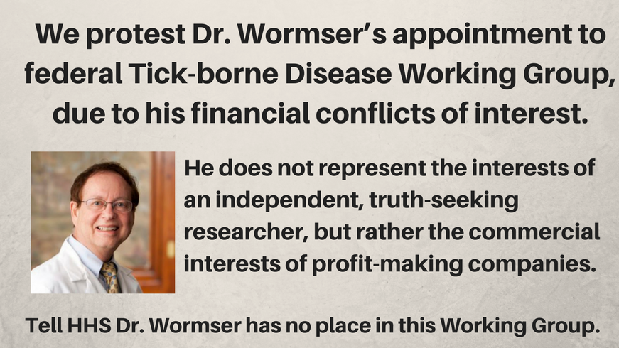 Petition · Remove Wormser from federal TBD working group - United ...