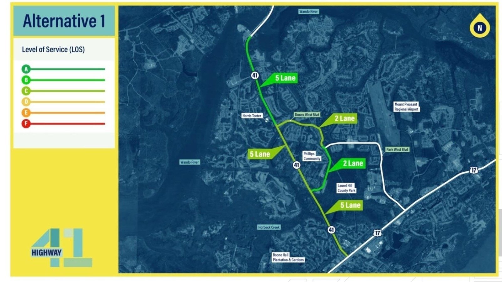 Petition · Adopt alternative #1 for SC Hwy 41 widening - was: Drop ...