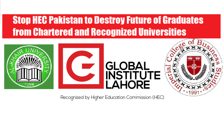 Petition · Stop HEC Pakistan to Destroy Future of Graduates of HEC ...