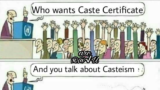 Petition · Caste certificate Discriminates Human, saddest part is that ...