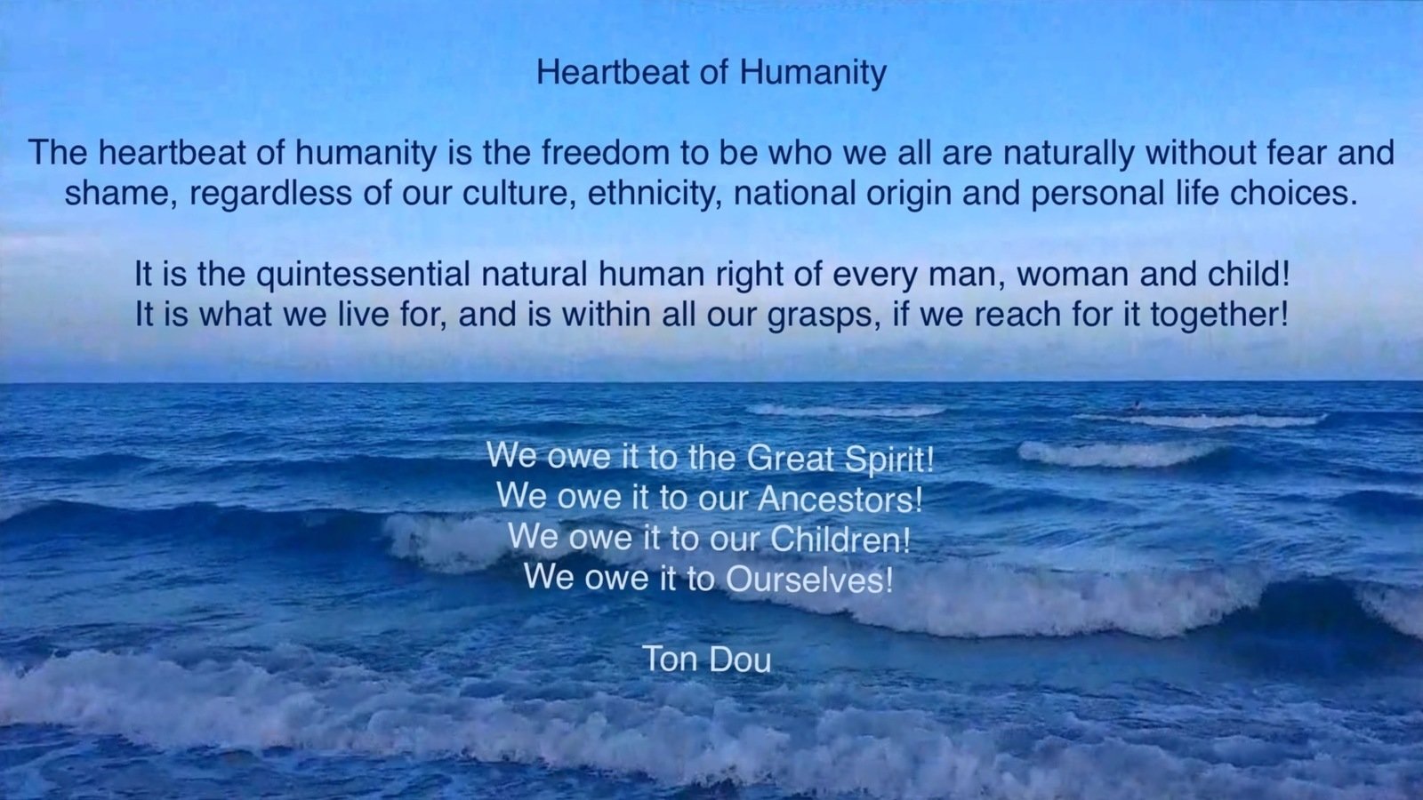 Petition update · Heartbeat Of Humanity · Change.org · Change.org