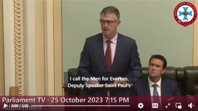 Petition update · MP Tim Mander Shakes QLD Parliament: Demands ...