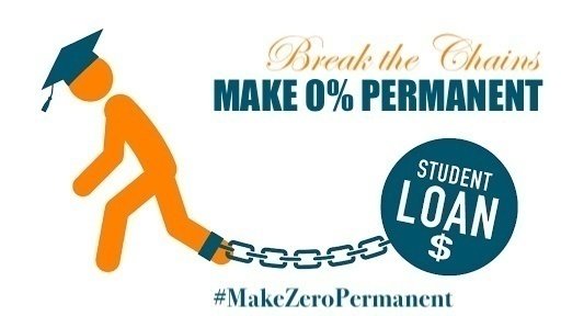 Petition · Make 0% Interest Student Loans Permanent - United States ...