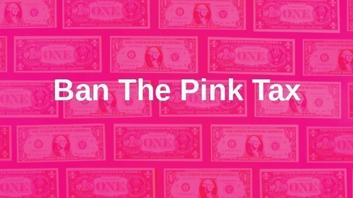 Petition · Ban the pink tax - United States · Change.org