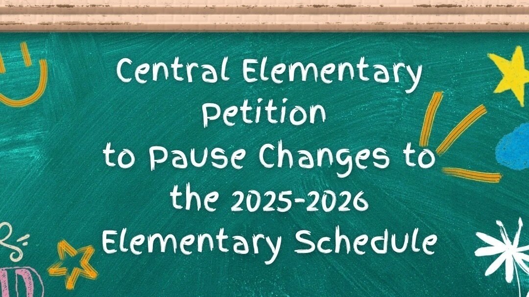 Petition · Oppose Implementation of Proposed Elementary Schedule ...