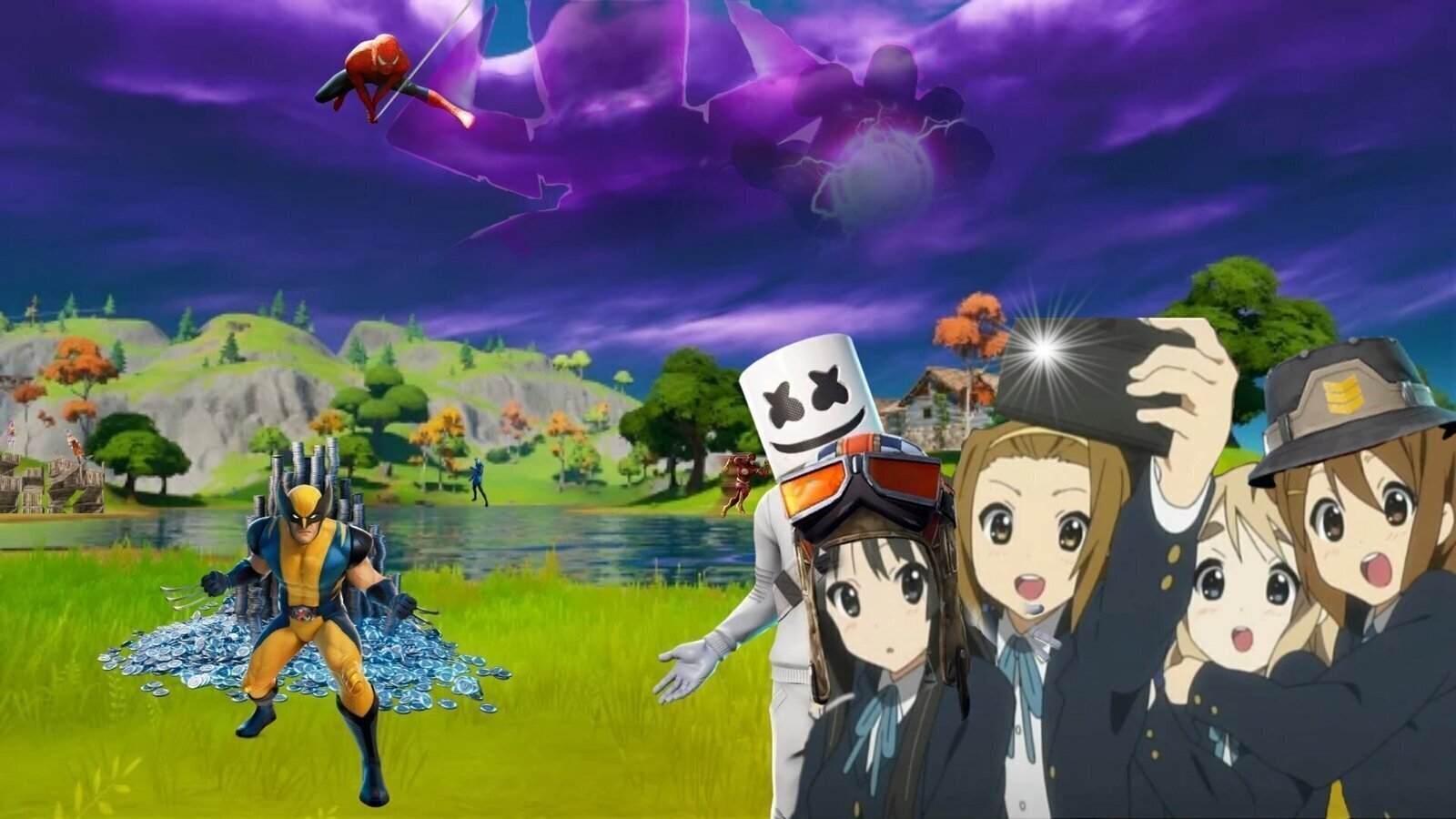 Petition · Add K-On characters to Fortnite with guitar/drumsticks as ...
