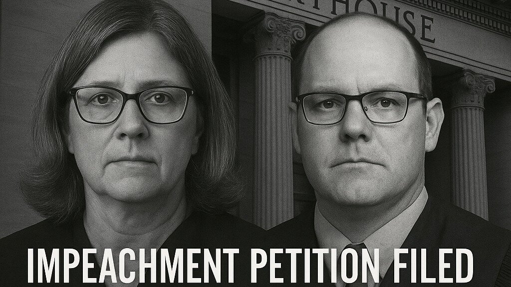 Petition · Impeach Judges Robin Schmidt & Ben Johnson – End Judicial ...