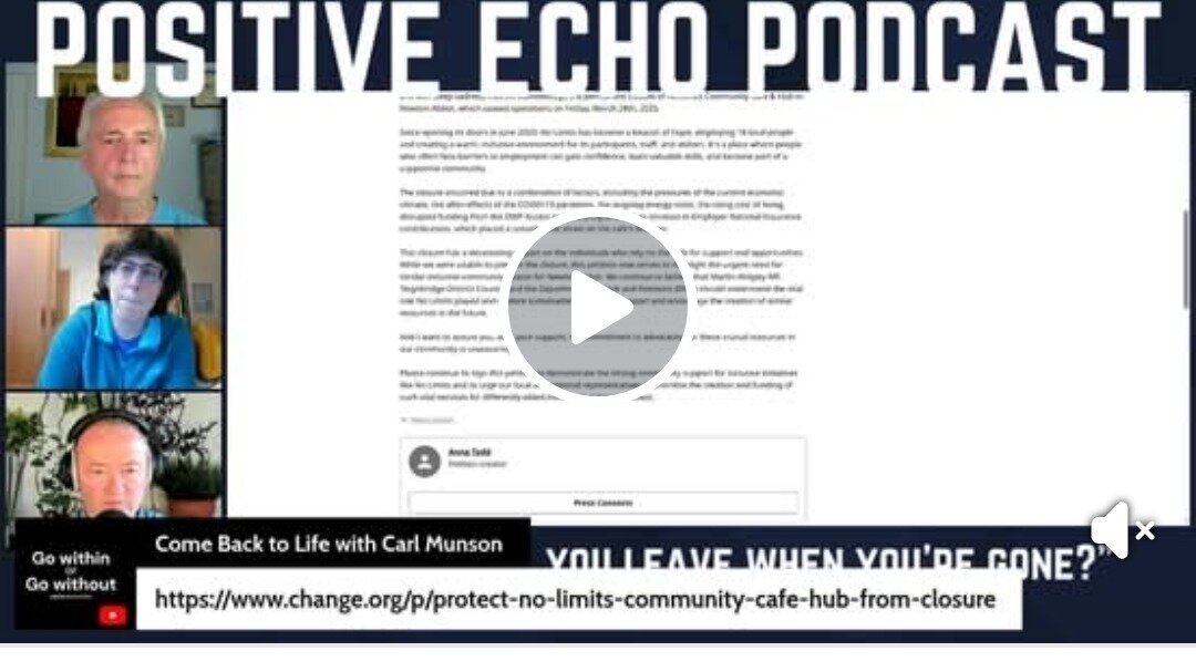Petition update · 268 Voices Echo: The Loss of No Limits and the Need for Community Spaces ...