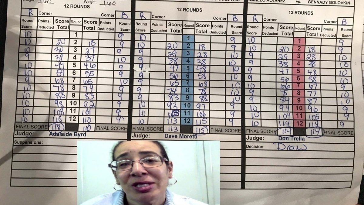 Petizione · Ban judge Adelaide Byrd from pro Boxing and MMA ...