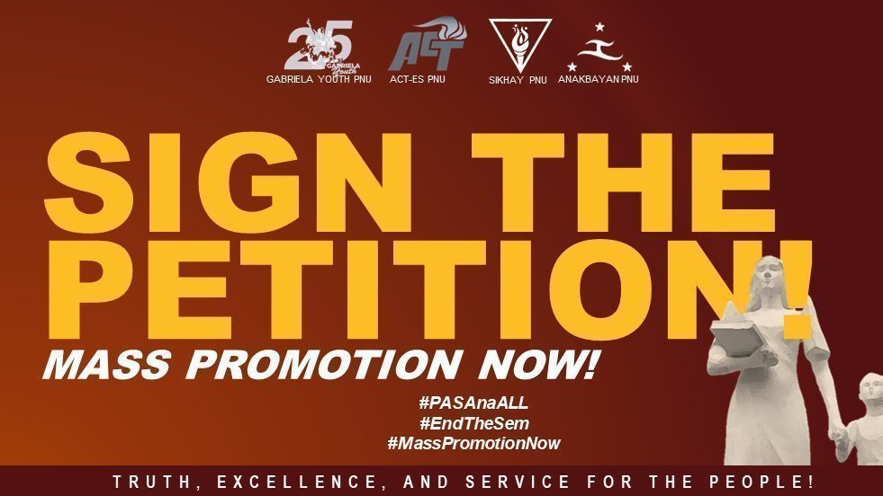 Petition · End The Semester! Mass Promotion Now! - Philippines · Change.org