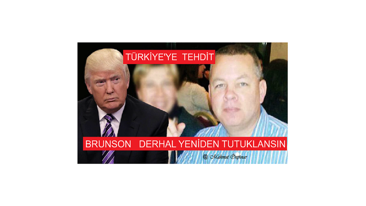 Kampanya · RAHİP BRUNSON TEKRAR TUTUKLANSIN - Türkiye · Change.org