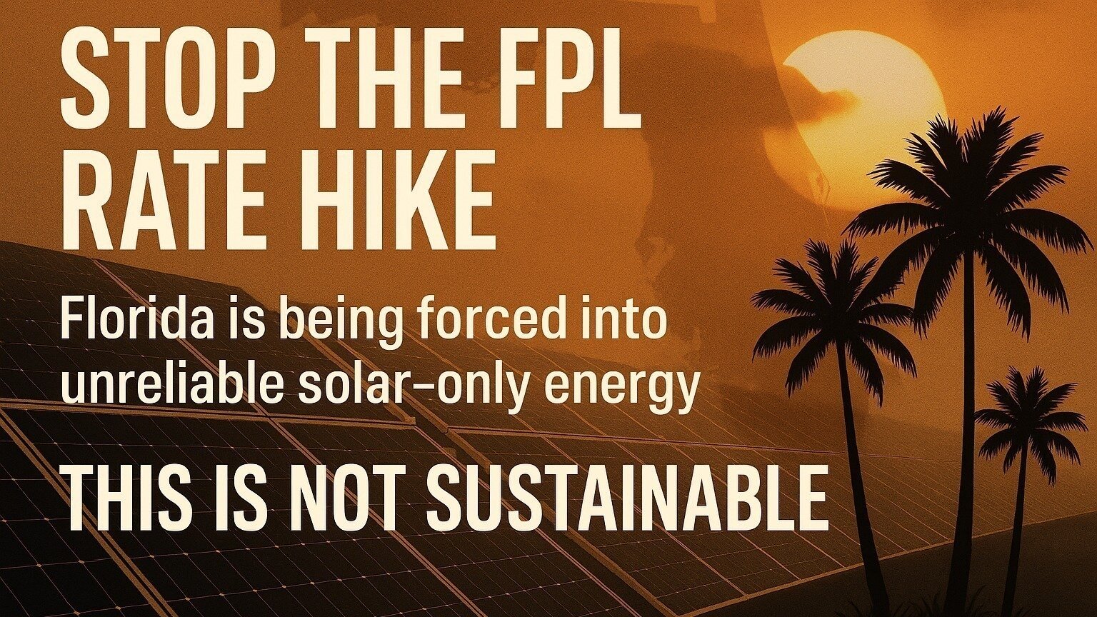 Petition · STOP the FPL Rate Hike — Protect Florida Families from ...