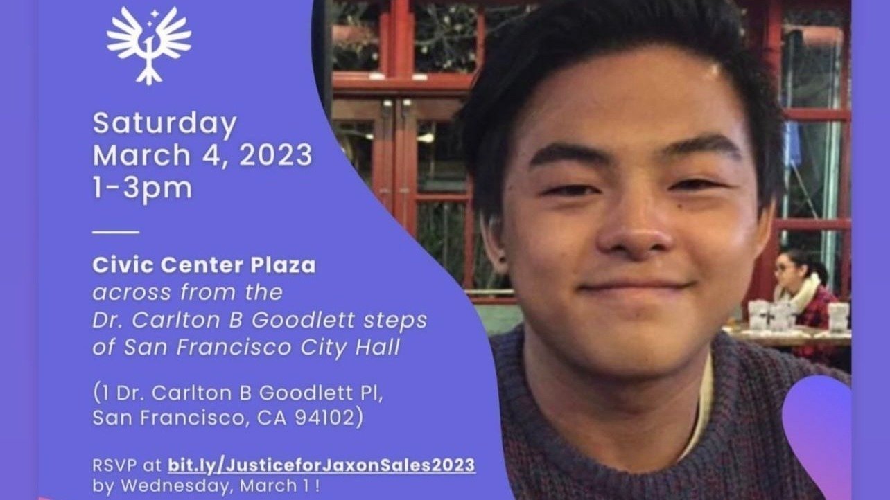 Petition update · Justice For Jaxon Sales - March 4th SF City Hall: 2nd ...