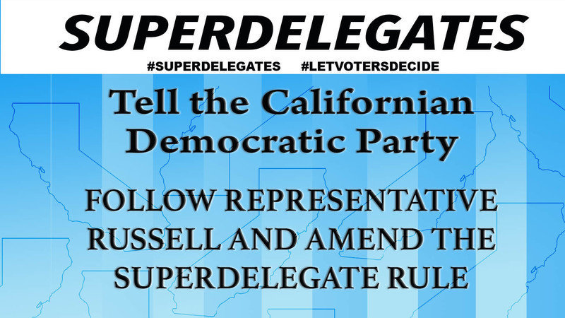 Petition · Dianne Feinstein: Eliminate Superdelegates in California ...