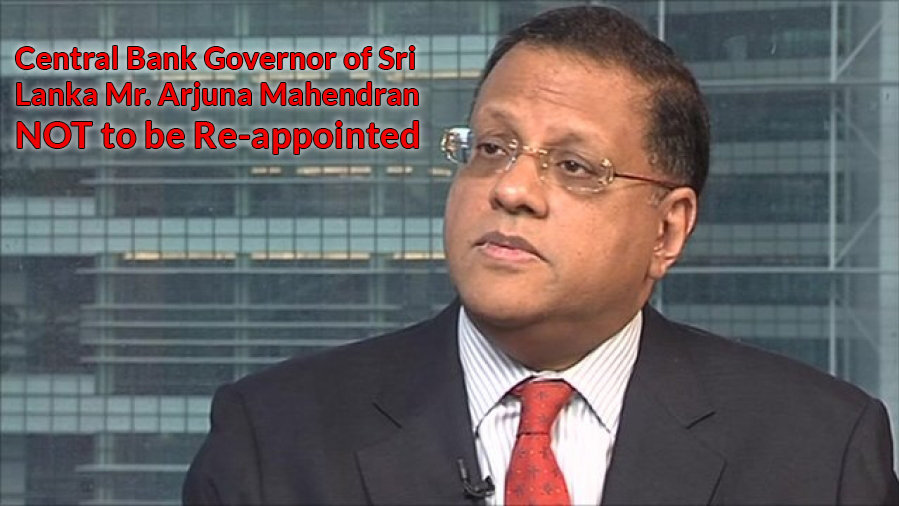 Petition · Central Bank Governor of Sri Lanka Mr. Arjuna Mahendran NOT ...
