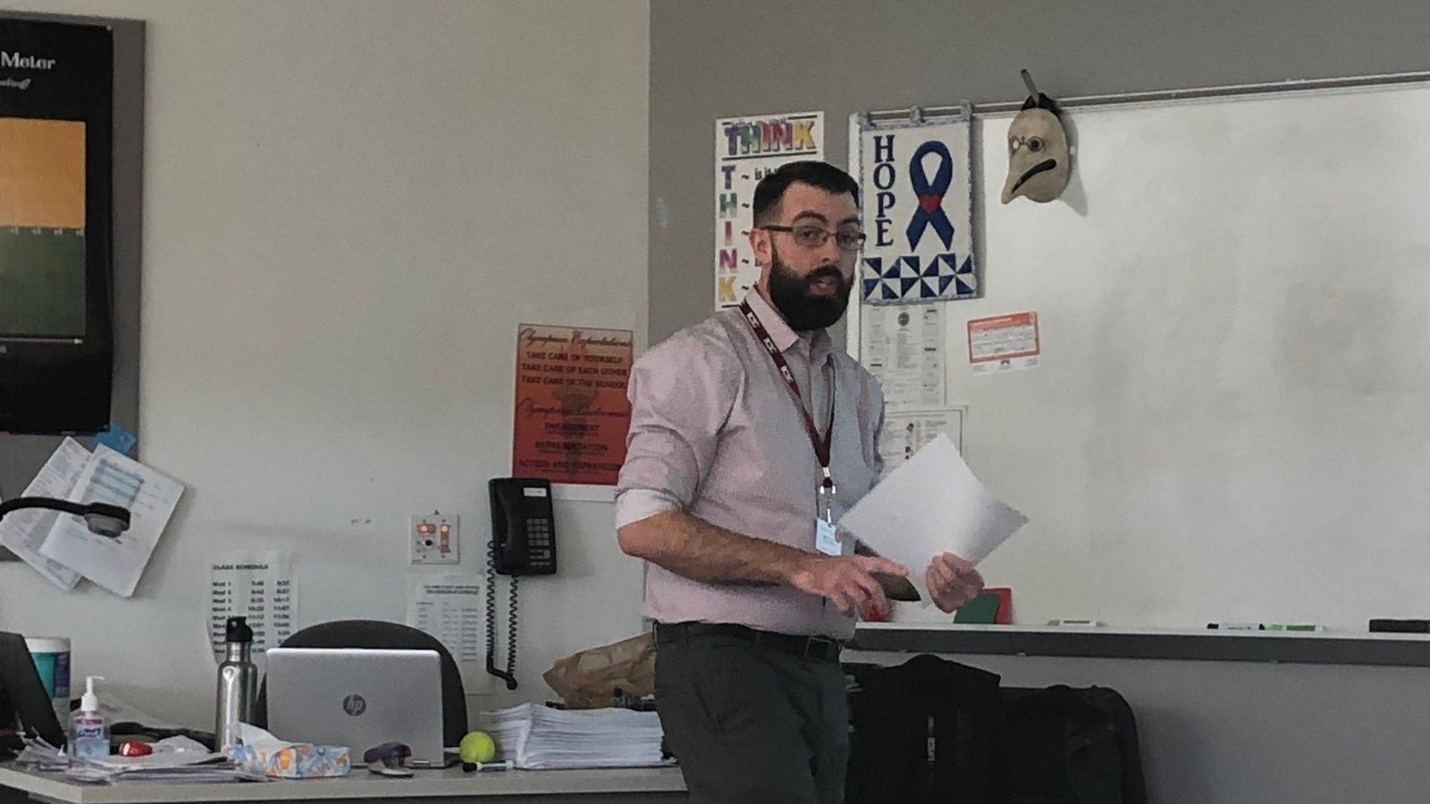 Petition · Keep Mr.Linville as a Geography and History of the World ...