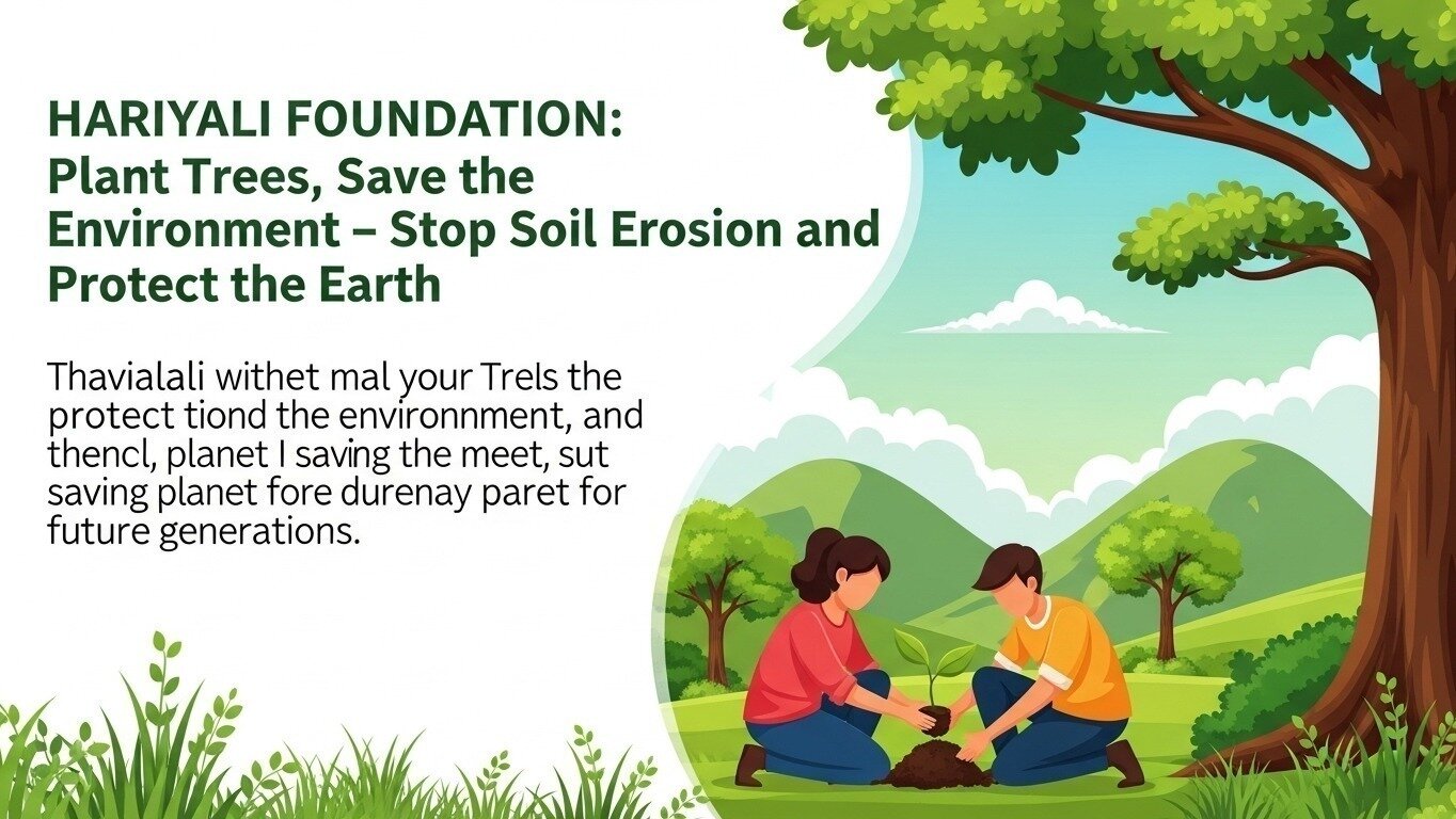 Petition · HARIYALI FOUNDATION: Trees for Tomorrow – Protect the Earth ...