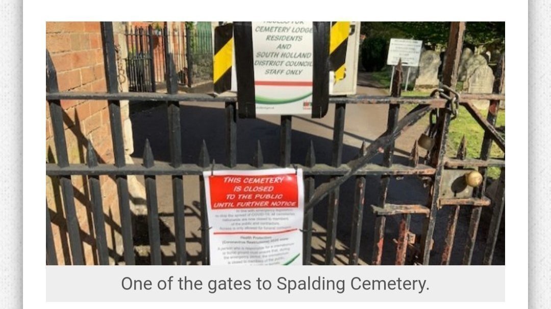Petition · Re-open Spalding Cemetery - United Kingdom · Change.org