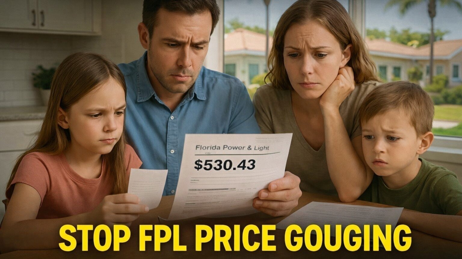 Petition · Stop Florida Power and Light (FPL) from price gouging ...