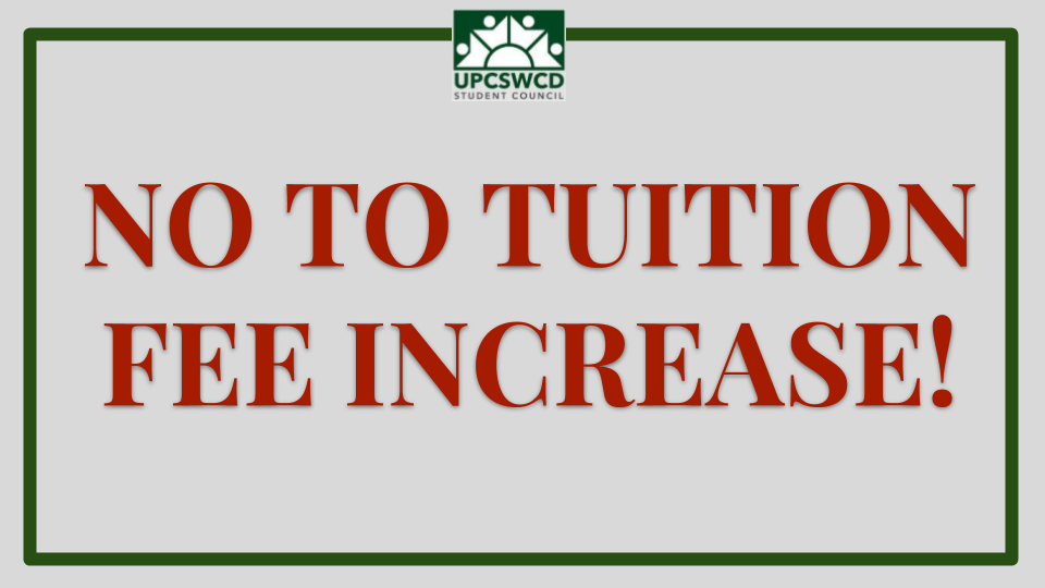 Petition · PETITION AGAINST TUITION AND OTHER FEE INCREASE ...