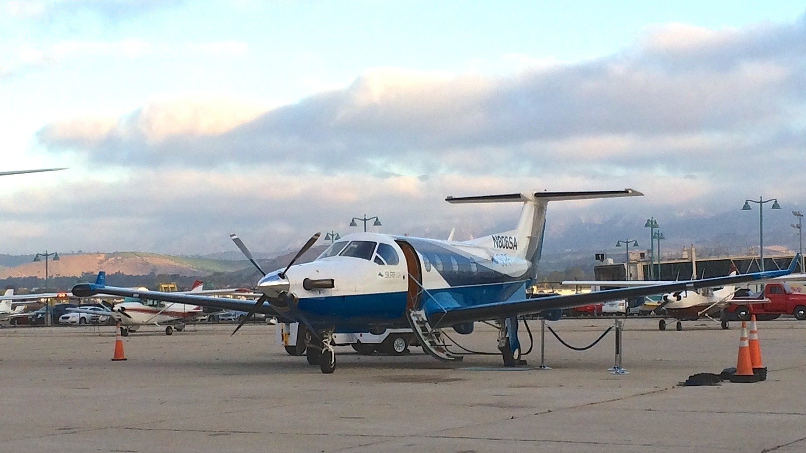 Petition · Surf Air, Inc.: Stop, or reroute, Surf Air flights that are ...