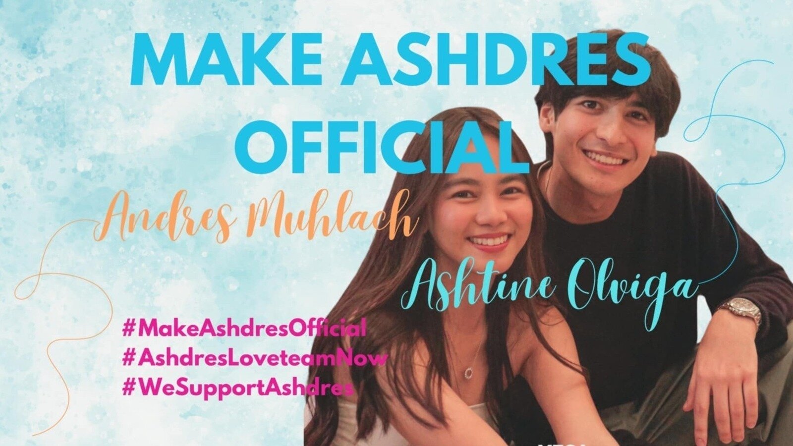 Petition · Make Ashdres an Official Loveteam - Philippines · Change.org
