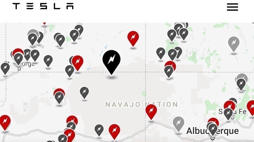 Petition · Tesla Supercharger in Kayenta, Arizona - United States ...