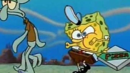 Spongebob Krusty Krab Pizza Tired