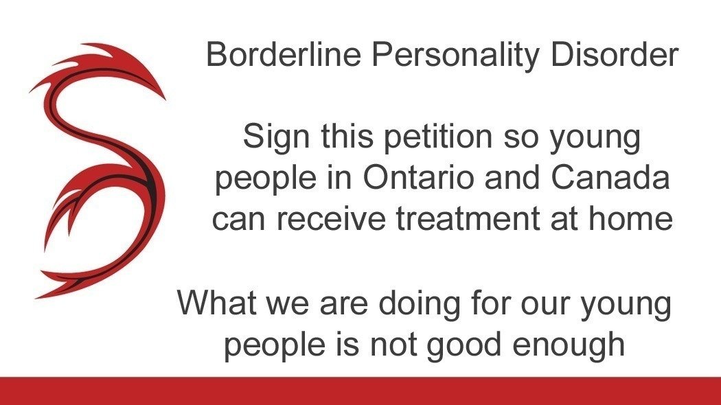 Petition · Recovery Programs for Borderline Personality Disorder - new ...