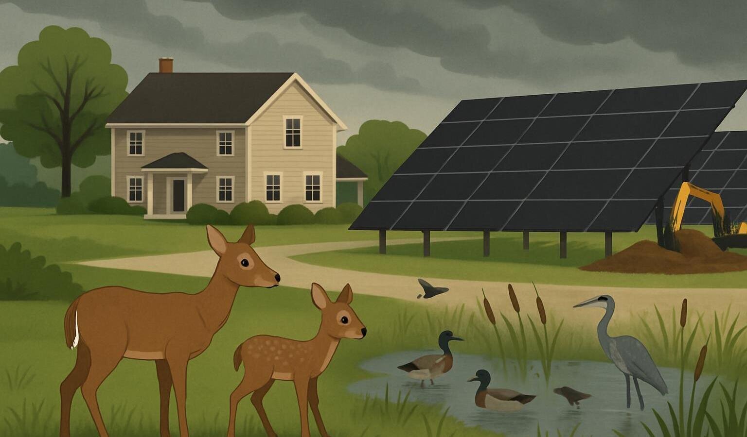 Petition · Stop the construction of a solar panel farm in our community ...