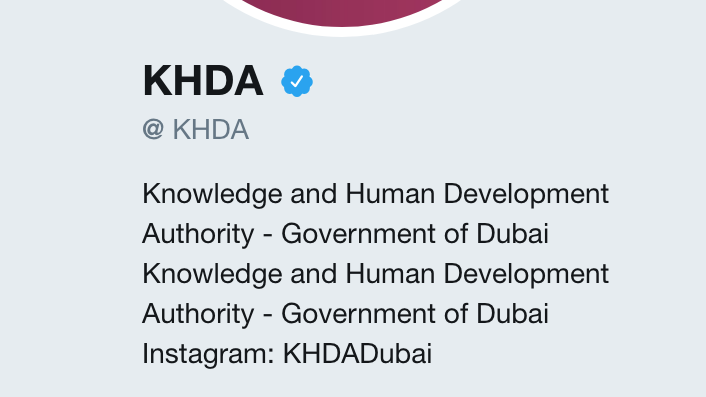 Petition · Change KHDA Twitter Admin - United Arab Emirates · Change.org