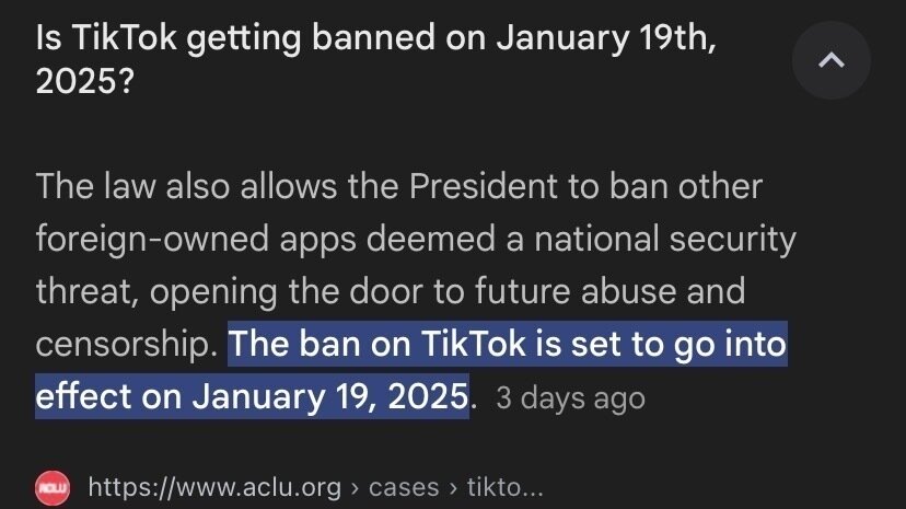 Petition · Make tik tok legal and unbanned from the US - United States ...