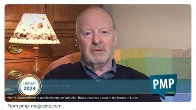 Petition update · Imagine Alan Bates in the House of Lords, and the ...