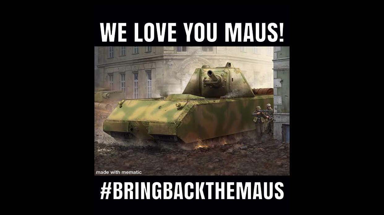 Petition · BRING THE MAUS BACK TO WARTHUNDER! - Australia · Change.org