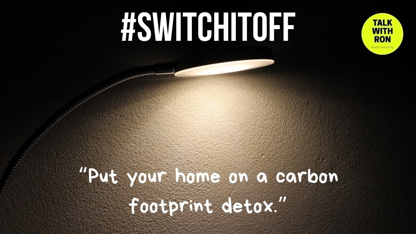 Petition · #SwitchItOff When An Appliance Is Not Needed · Change.org