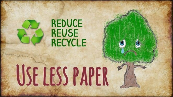 Petition · to reduce paper usage - United States · Change.org