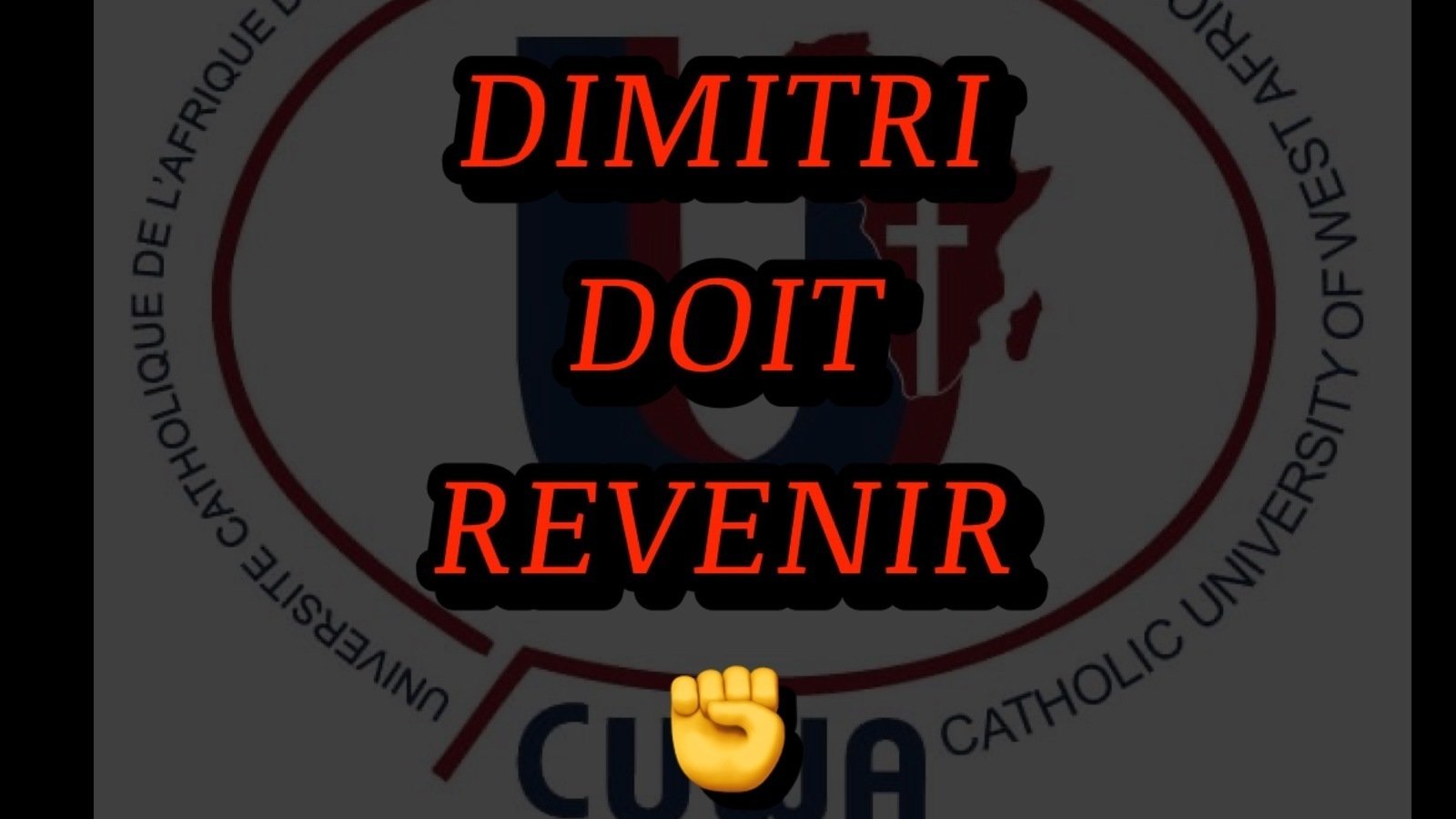 Pétition · Dimitri Doit Revenir ·