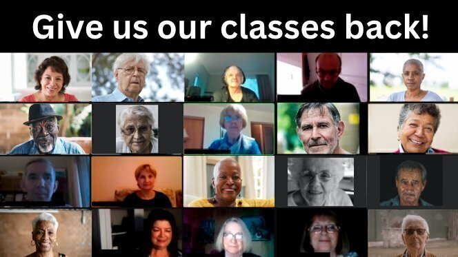 Petition · Reinstate Freedom for Fully Online Older Adults Classes ...