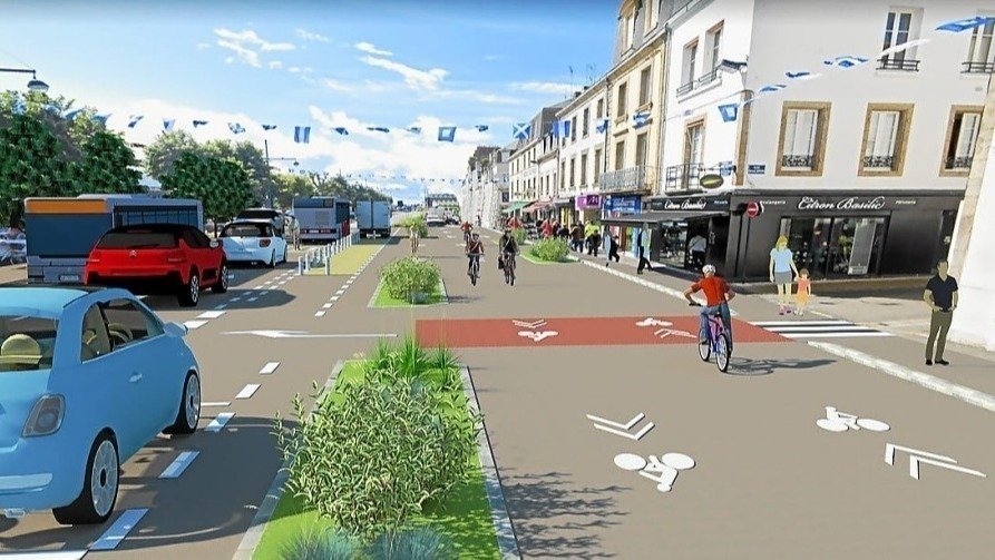 Pétition · Arrêt du projet des travaux de la piste cyclable - France ...