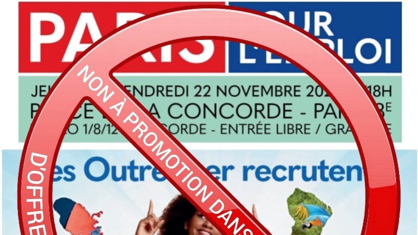 Pétition · NON À LA PROMOTION D'OFFRES D'EMPLOIS EN OUTRE-MER SUR LE ...
