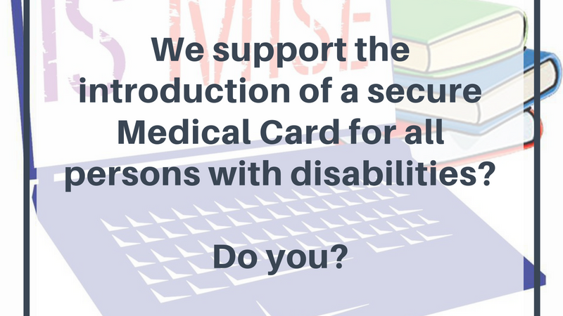 Petition · Support for a secure Medical Card for all persons with ...