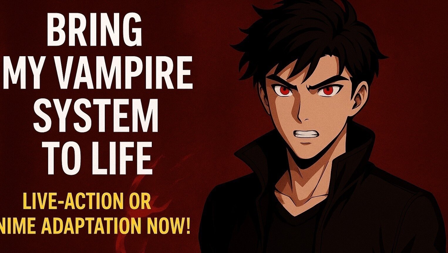 Petition · “Bring My Vampire System to Life” Live-Action or Anime ...