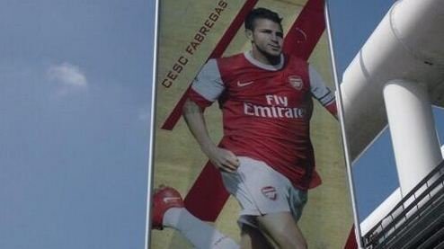 Petition · Take down the Cesc Fabregas banner on The Ken Friar Bridge ...